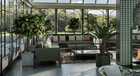 Some tips for beautiful conservatory interiors
